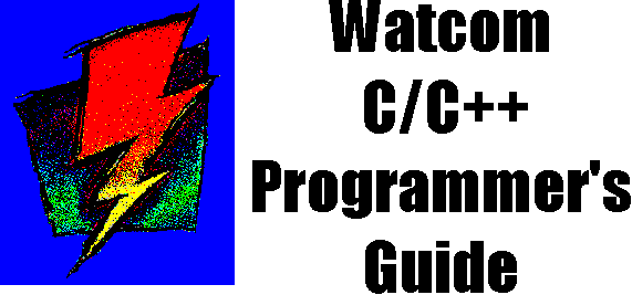 Open Watcom 19 Cc Programmers Guide