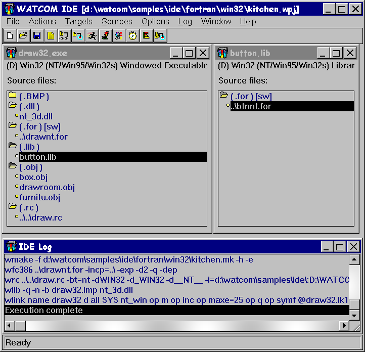 Open Watcom 20 Fortran 77 Getting Started